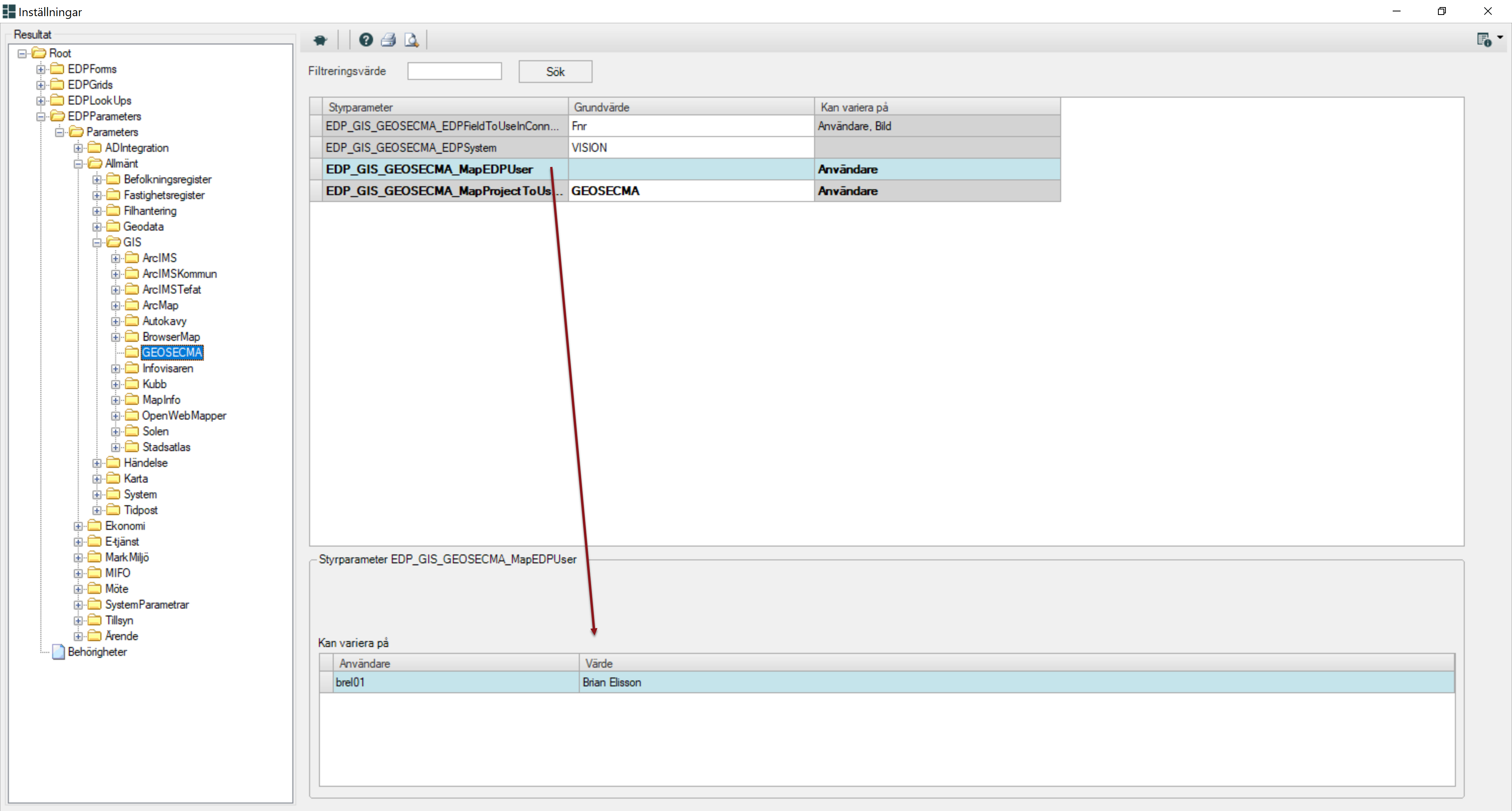 EDP Vision - Användare kan inte hämta in fastighet från GEOSECMA med "husknappen". – VertiGIS ...