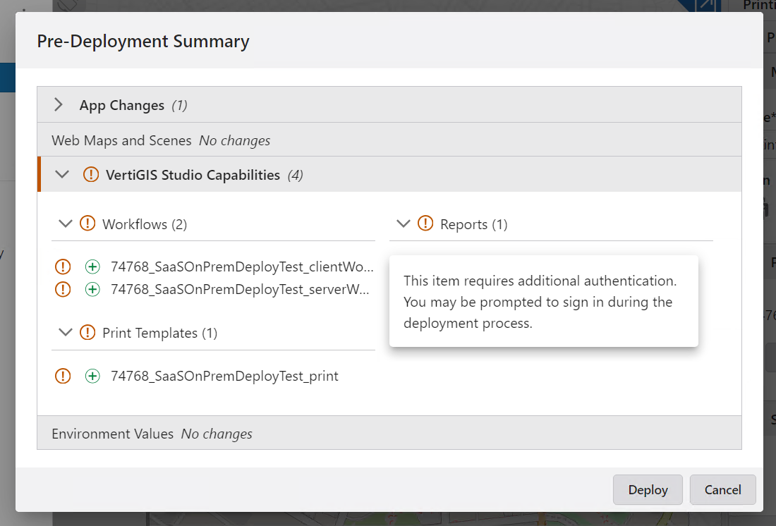 Deploying a SaaS Web app that contains on-prem items within the same environment – VertiGIS Support