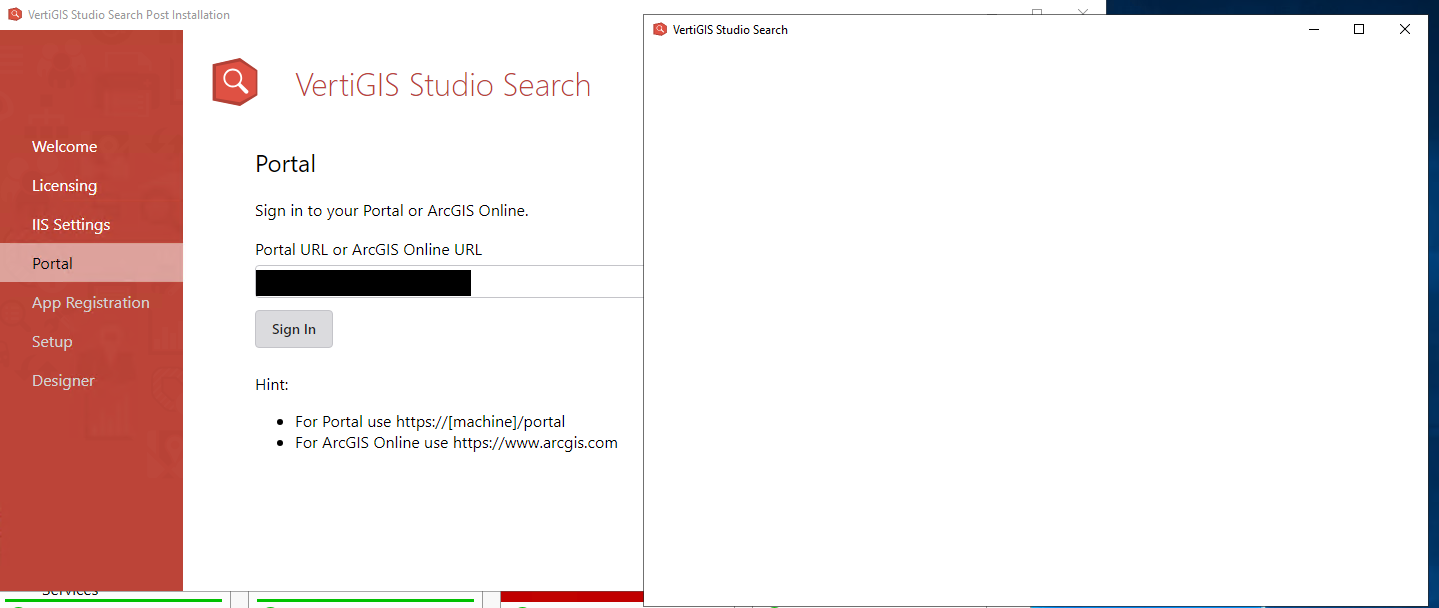 Blank page pops up during the Licensing and/or Portal sections of the ...
