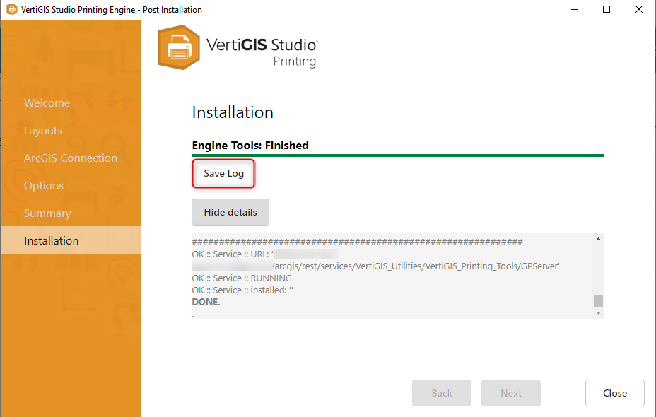 VertiGIS Studio Printing Engine - Analyseschritte – VertiGIS Support