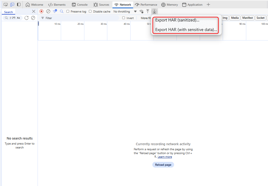 Wie man eine HAR-Datei in Firefox, Chrome, Edge und Safari erstellt ...