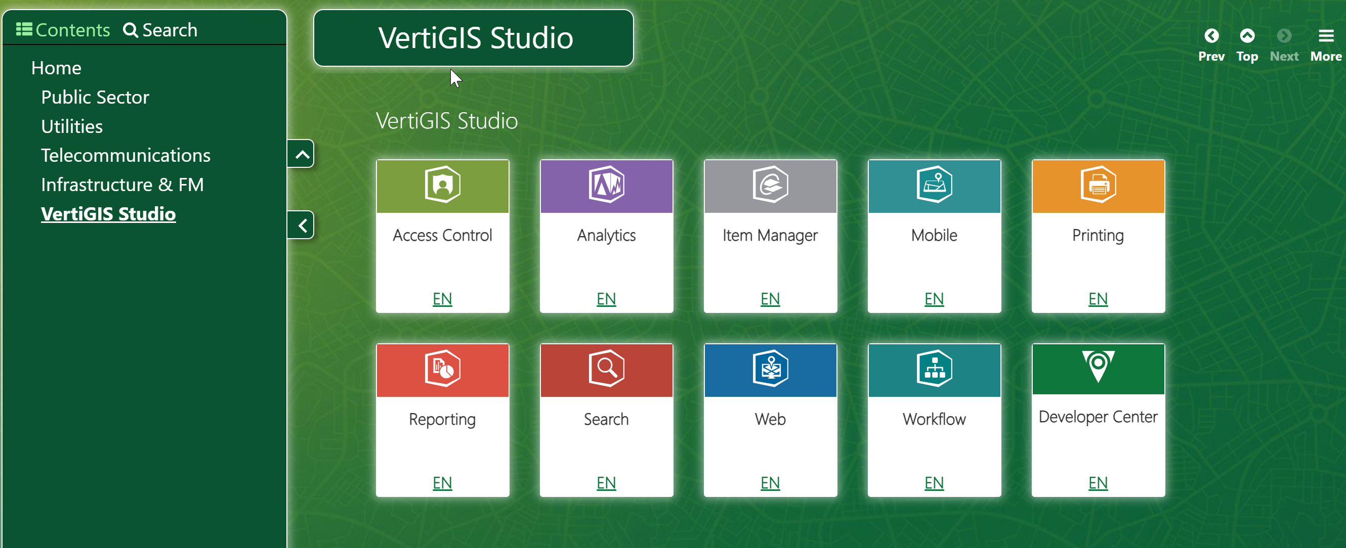 Discover our VertiGIS Documentation Center – VertiGIS Support
