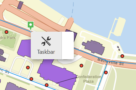 Toolbars in VertiGIS Studio Web – VertiGIS Support