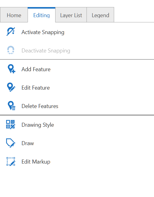 Toolbars in VertiGIS Studio Web – VertiGIS Support