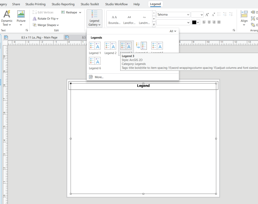 How to Generate a Print with a Multi-page Legend Using the VertiGIS ...