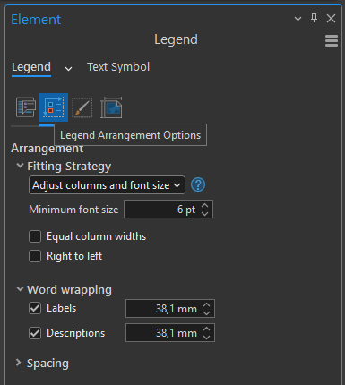Configuring Legends in VertiGIS Studio Printing – VertiGIS Support