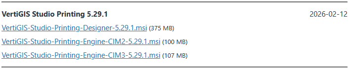 What do the CIM2 and CIM3 suffixes mean for the VertiGIS Studio ...