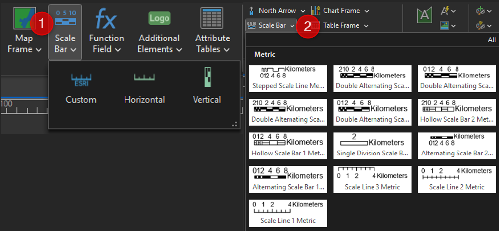 Understanding Scale bars in ArcGIS Pro Layouts and VertiGIS Studio ...