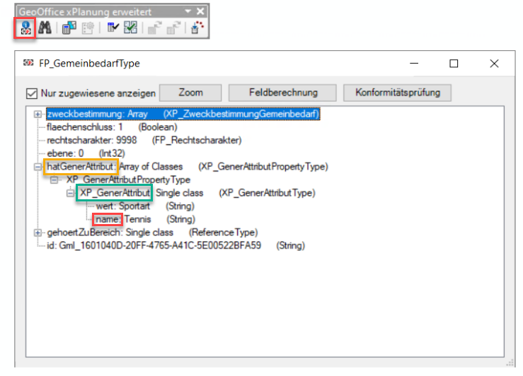 Hinzufügen von generischen Attributen – VertiGIS Support