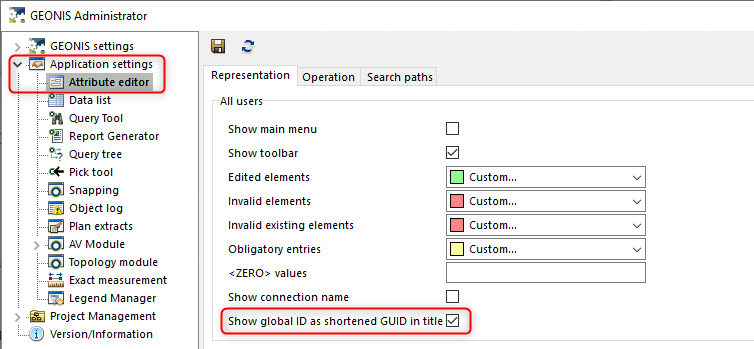 Displaying the shortened GlobalID in the attribute editor – VertiGIS Support